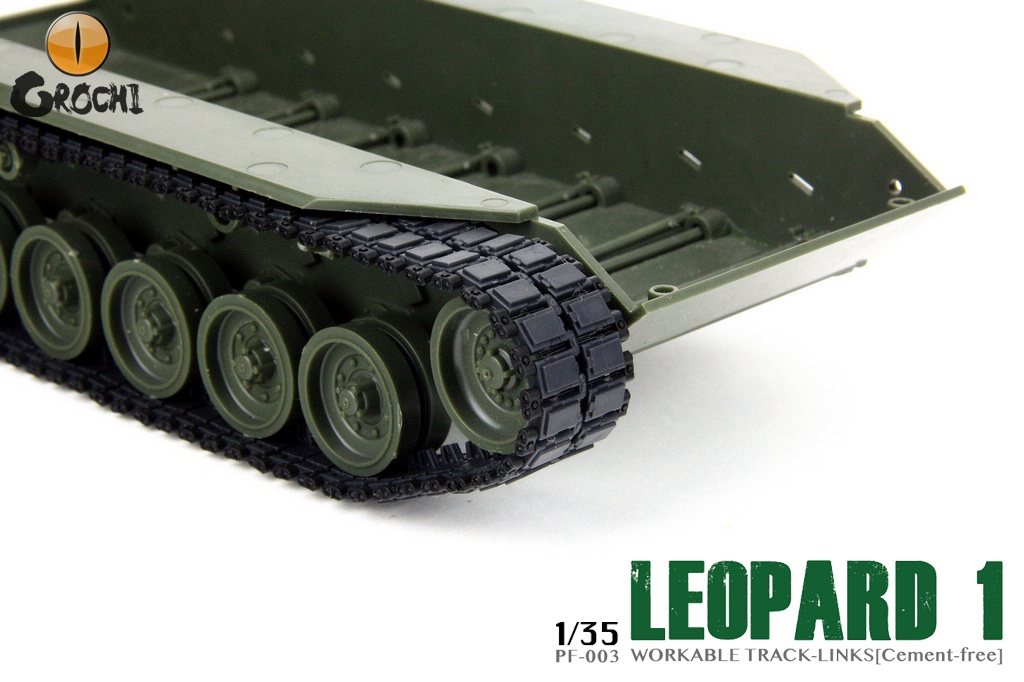 Leopard 1 Workable Track-Links (Cement-free) | HLJ.com