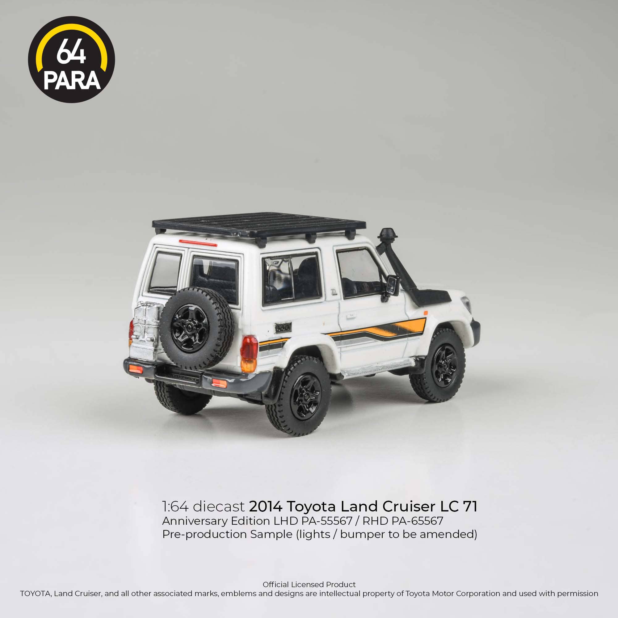 Toyota Land Cruiser LC71 2023 White Anniversary Ed LHD | HLJ.com