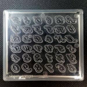 Soft Mold Alphabet Cursive | HLJ.com