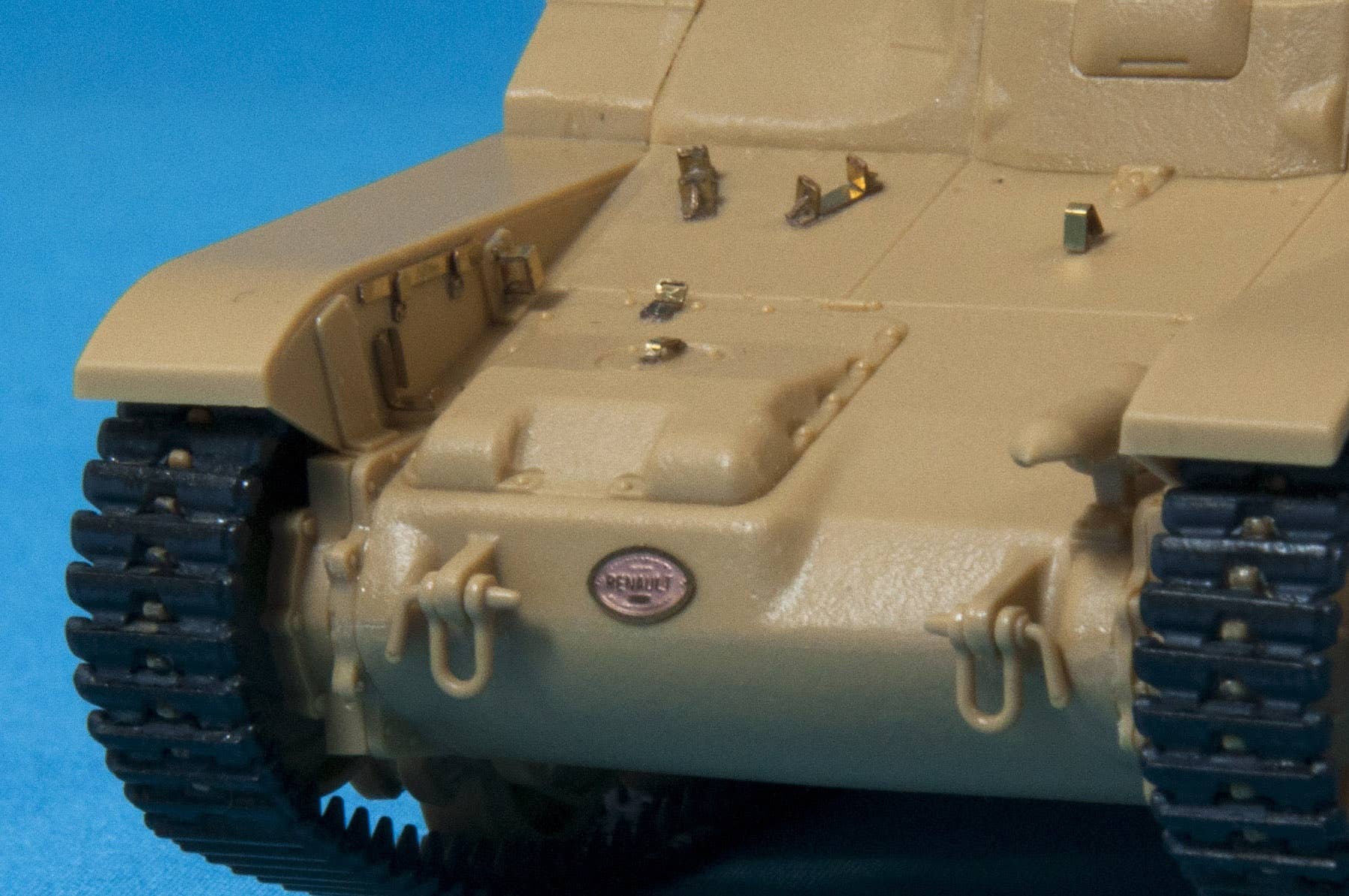French Light Tank Renault R35 Photo-Etched Parts Set (for Tamiya ...