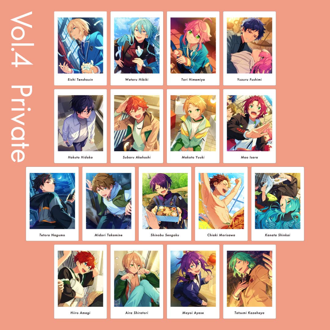 Ensemble Stars!!: P.A.Shots!! Vol.4 Private: 1Box (10pcs) | HLJ.com
