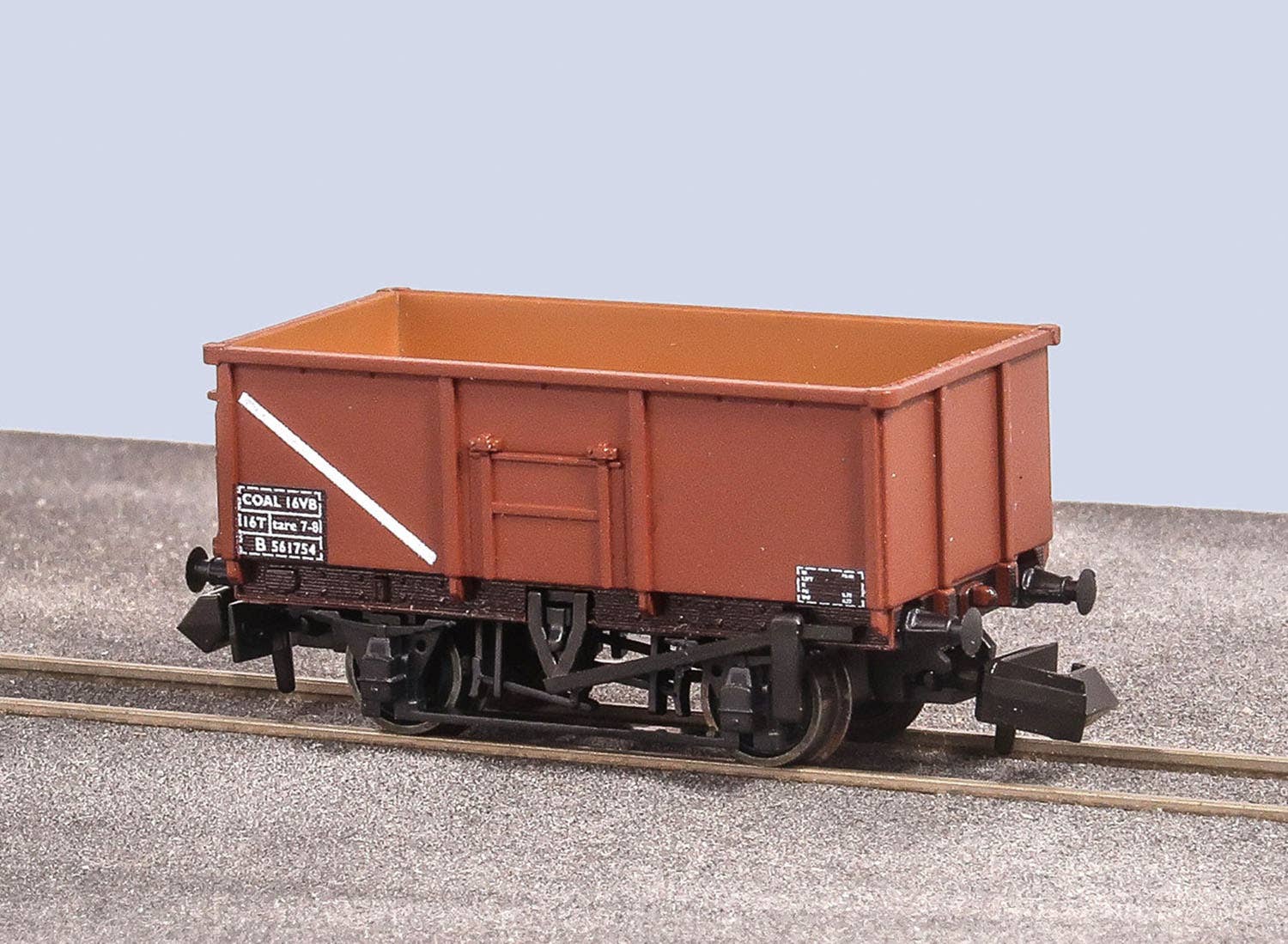 N Gauge British Railways 2 Axle Open Freight Car 16t Mineral Wagon ...
