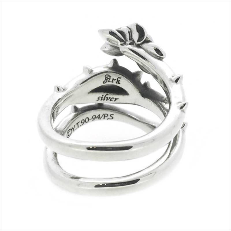 Yu Yu Hakusho (Ark Silver Accessories) Rose Whip Ring (Kurama) Size 15 ...