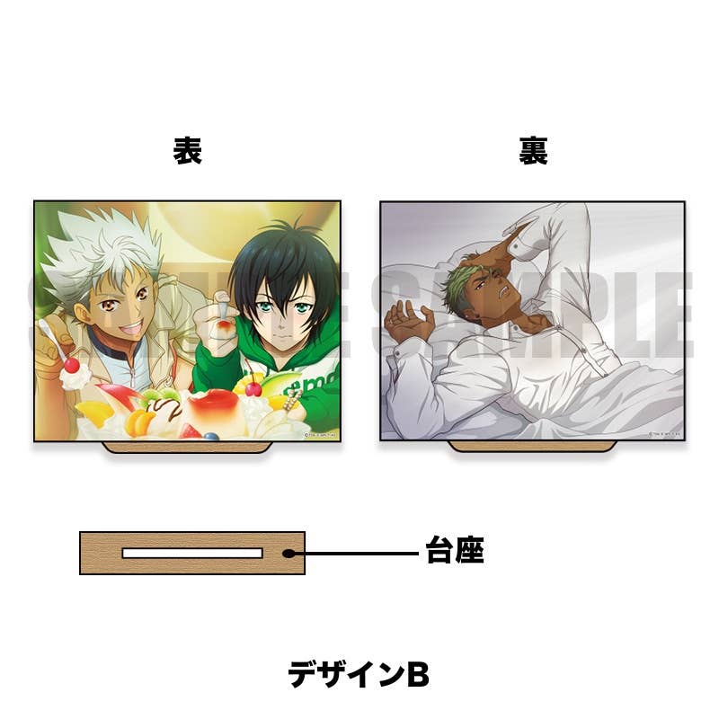 King of Prism: Shiny Seven Stars: Reversible Wood Panel B Kazuki, Taiga ...