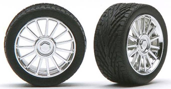 Spiders Rims w/Tires Chrome | HLJ.com