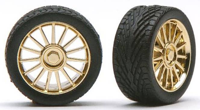 Spiders Rims w/Tires Gold | HLJ.com