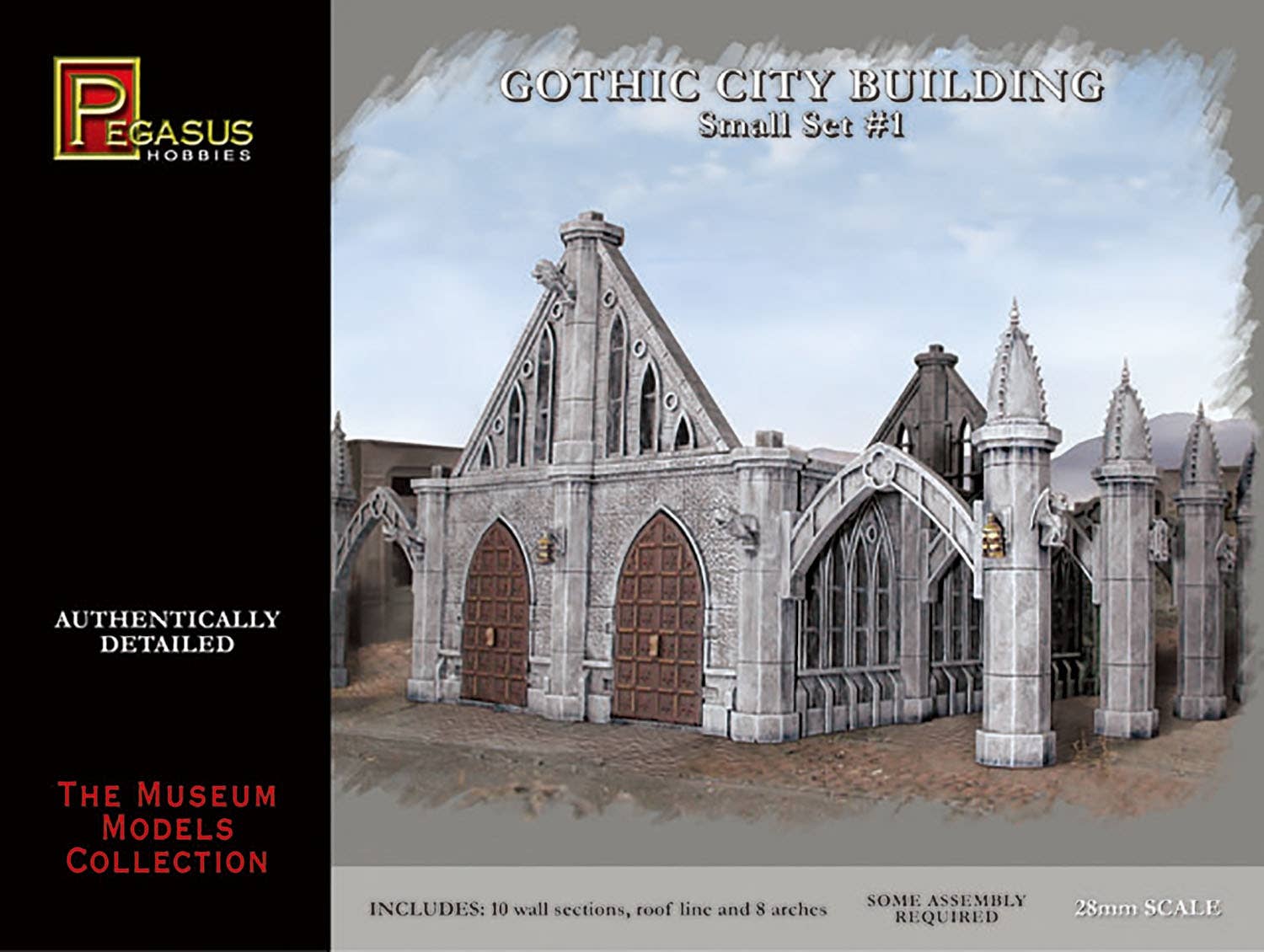 Gothic Construction Building Small Set # 1 (28mm scale) | HLJ.com