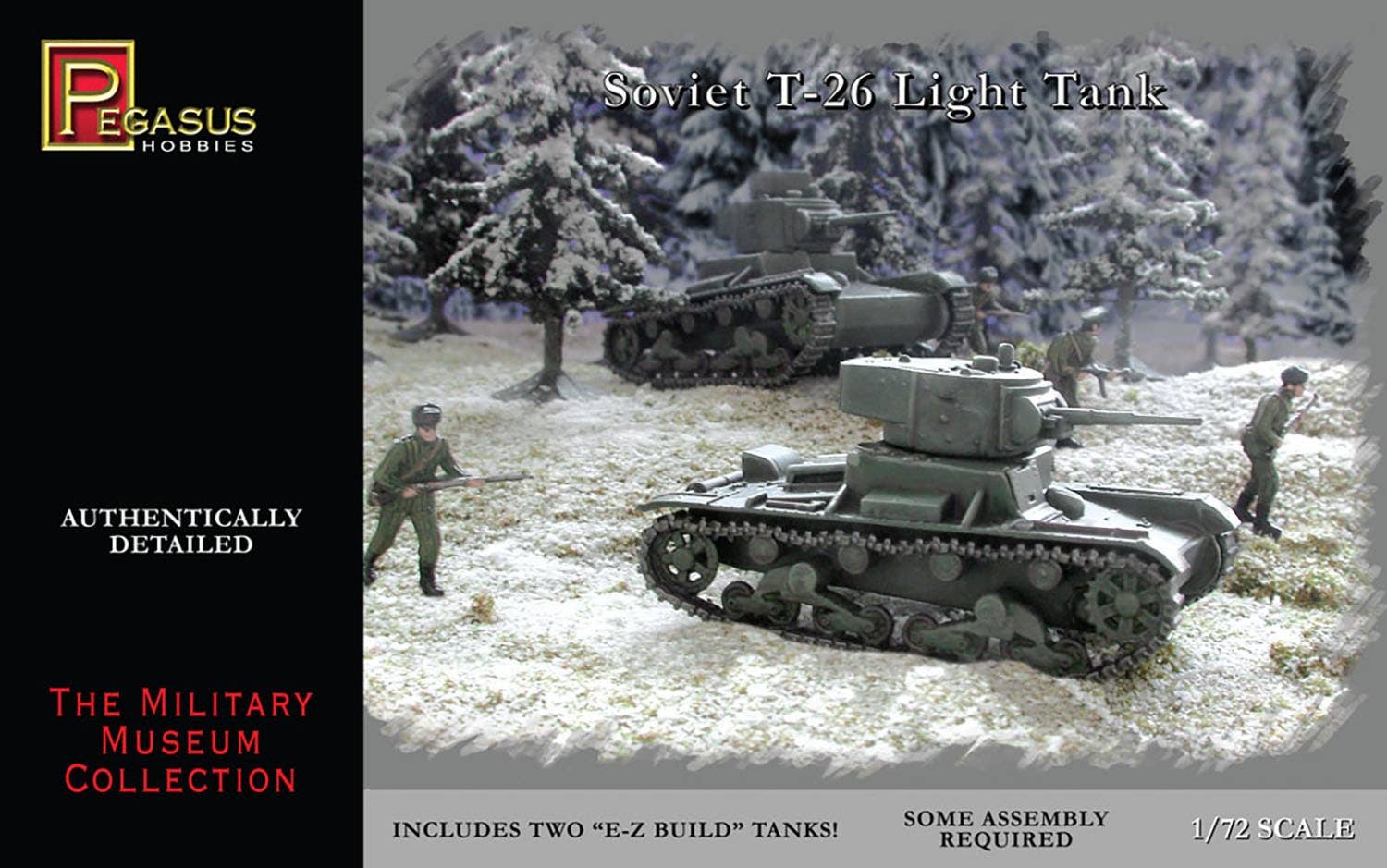 Soviet T-26 Light Tanks (2 Kit Set) | HLJ.com