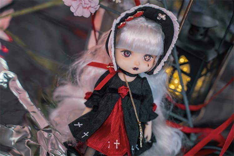 PPTBGH-01 Bobee Sweet Town Series Halloween Gothic Crown Ace of Spades ...