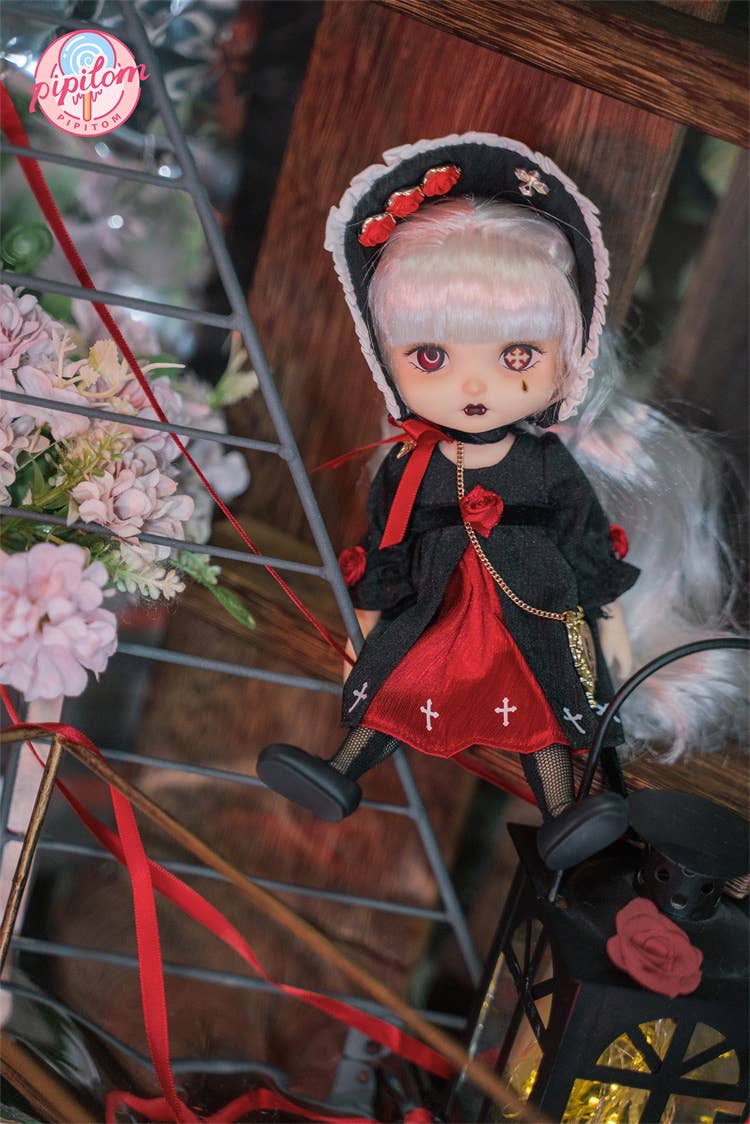 PPTBGH-01 Bobee Sweet Town Series Halloween Gothic Crown Ace of Spades ...