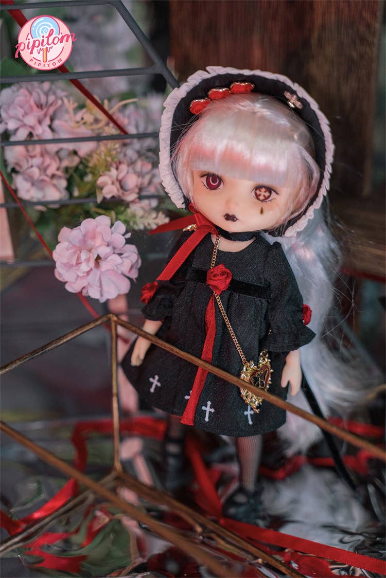 PPTBGH-01 Bobee Sweet Town Series Halloween Gothic Crown Ace of Spades ...