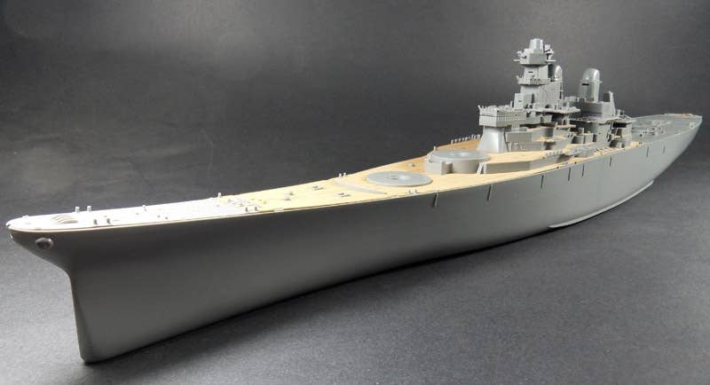 US Navy Missile Battleship Missouri 1991 Wood Deck Seal Deck Masking ...