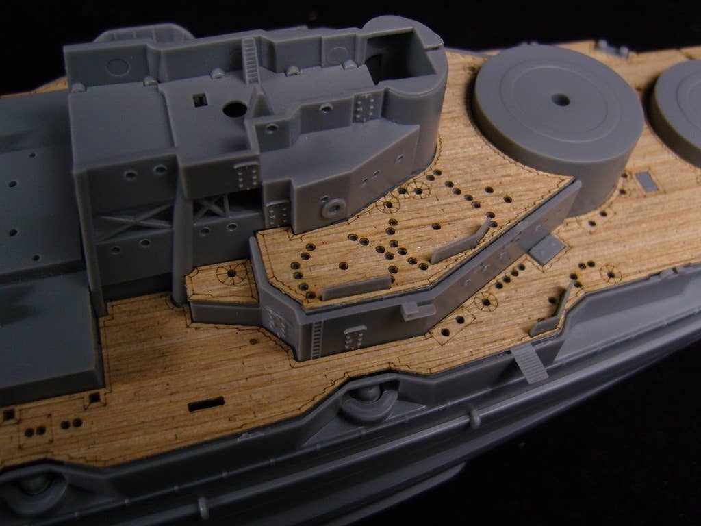 IJN Battleship Kongo Wood Deck Sticker (for Fujimi) w/ PE | HLJ.com