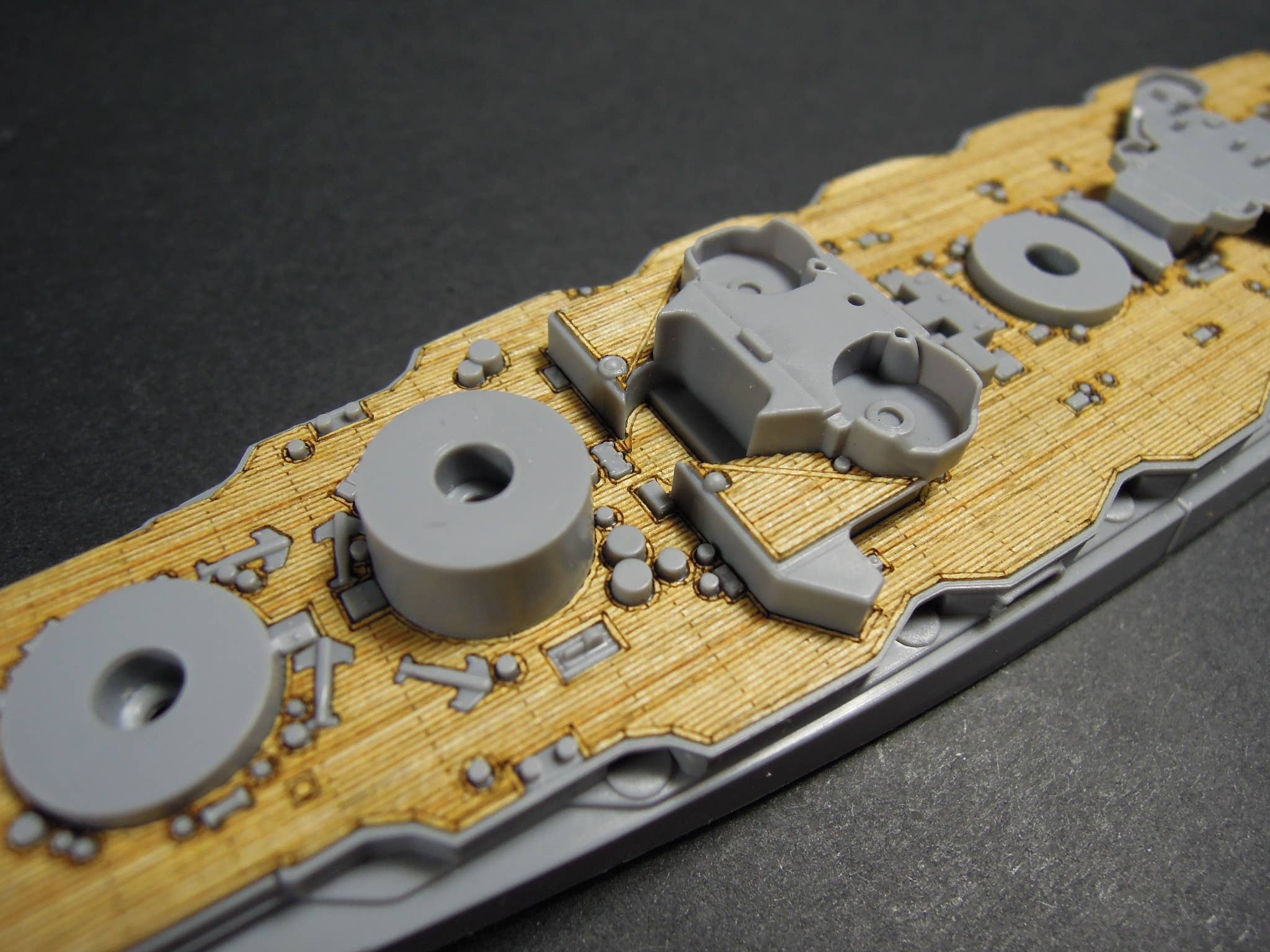 IJN Battleship Fuso 1944 Re-take Ver. Wooden Deck (for Aoshima000977 ...