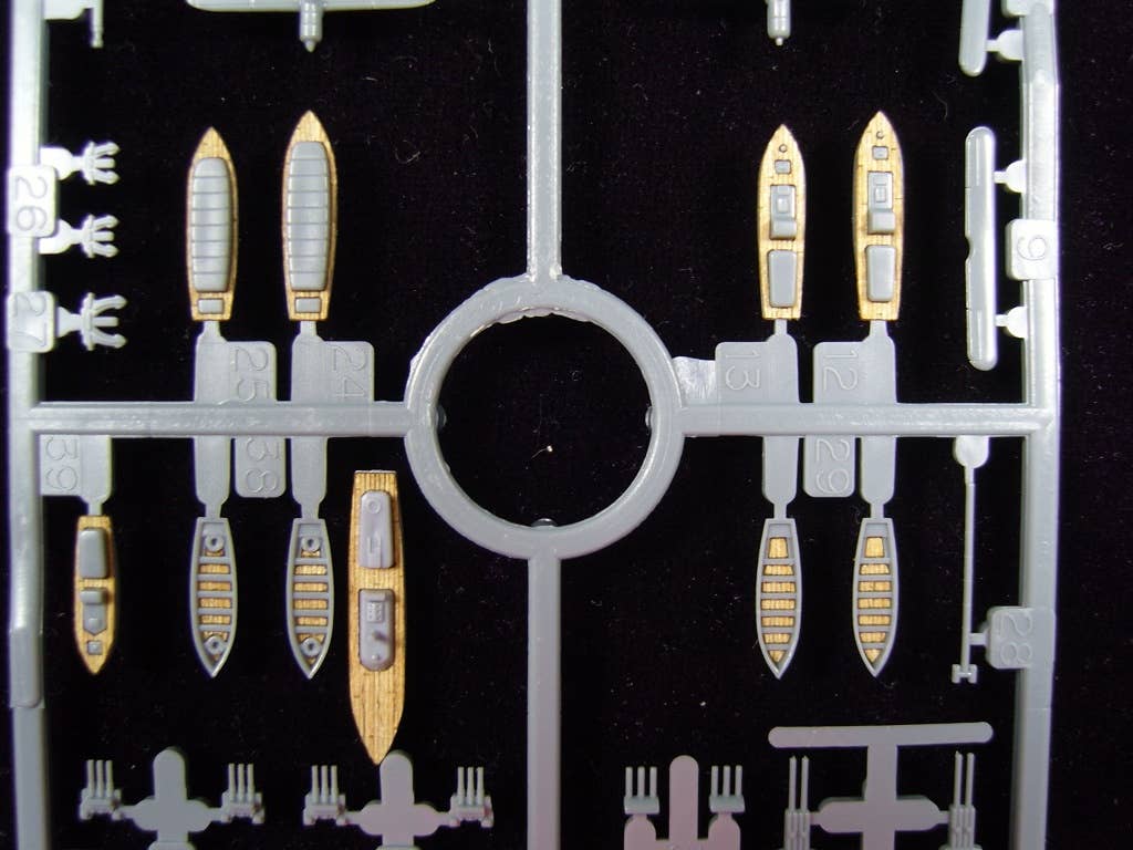 IJN Battleship Nagato Wood Deck Sticker (for Aoshima/045084) | HLJ.com