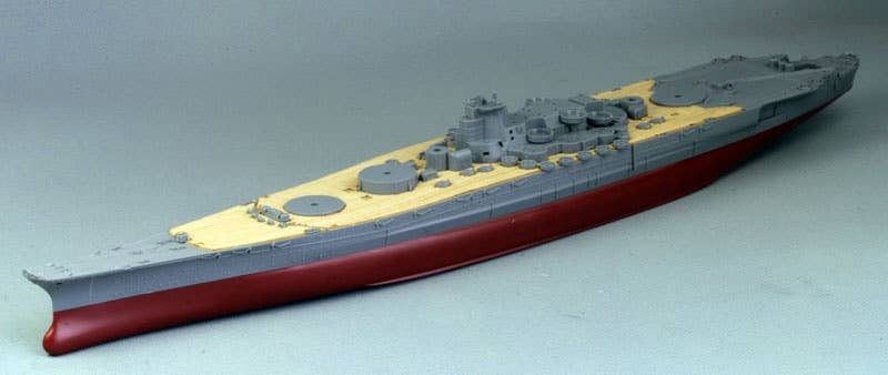 IJN Battleship Yamato Next.01 Wood Deck Sticker (for Fujimi 460000 ...