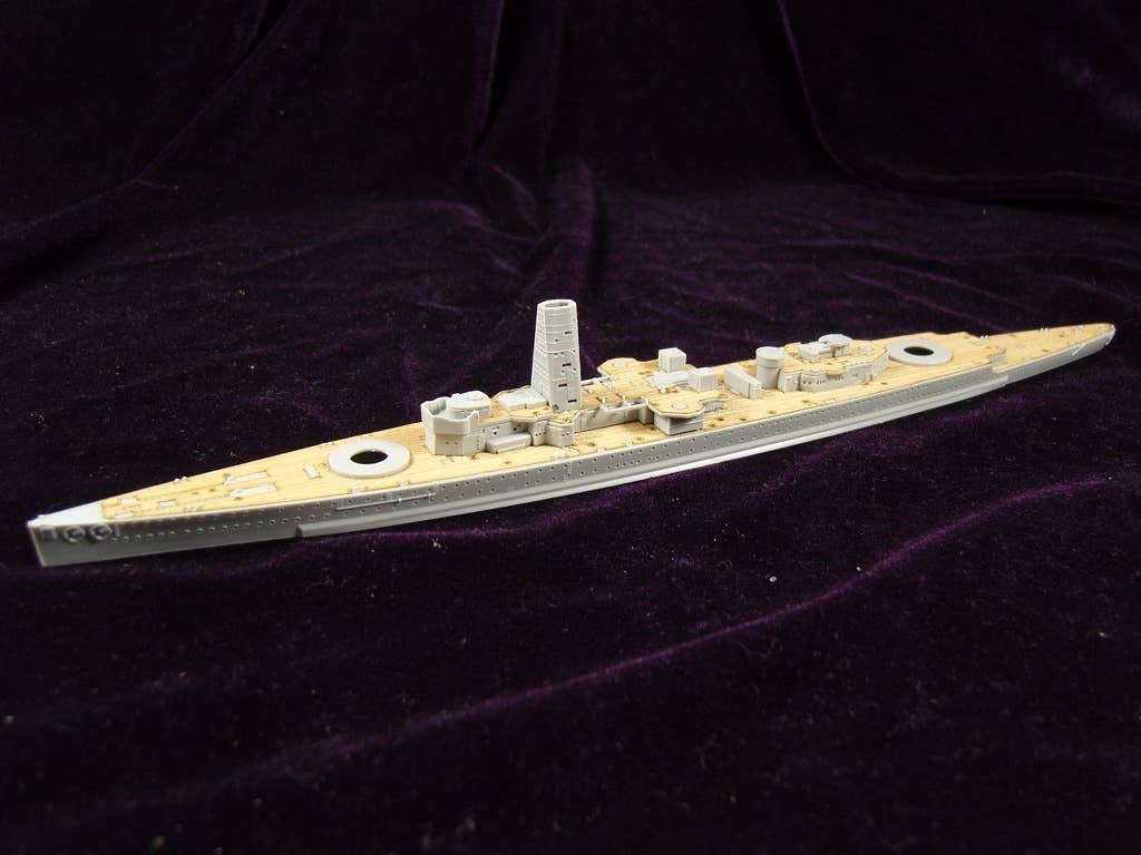 German Ironclad Warship Admiral Graf Spee 1937 Wooden Deck (for Pit ...