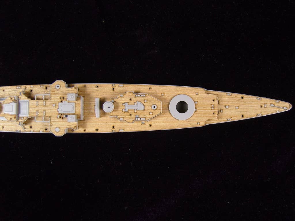 German Ironclad Warship Admiral Graf Spee 1937 Wooden Deck (for Pit ...