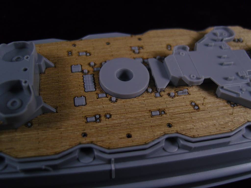 IJN Battleship Fuso 1944 Wooden Deck (for Aoshima49808) | HLJ.com