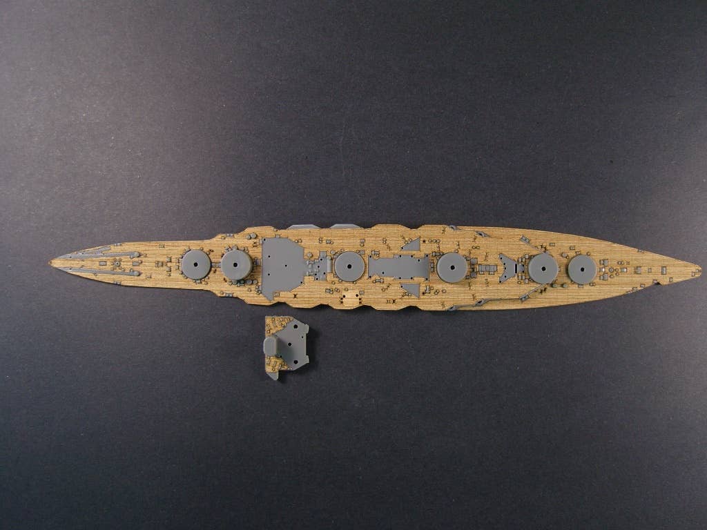 IJN Battleship Fuso 1938 Wooden Deck (for Fujimi) | HLJ.com