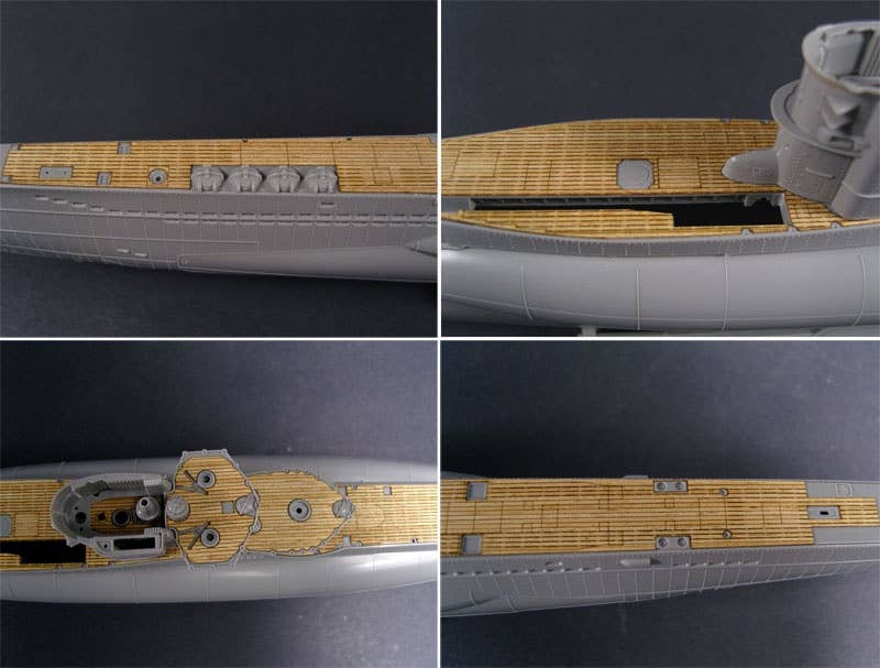 Wooden Deck for German Submarine Type VIIC/41 (for Revell 05100) | HLJ.com