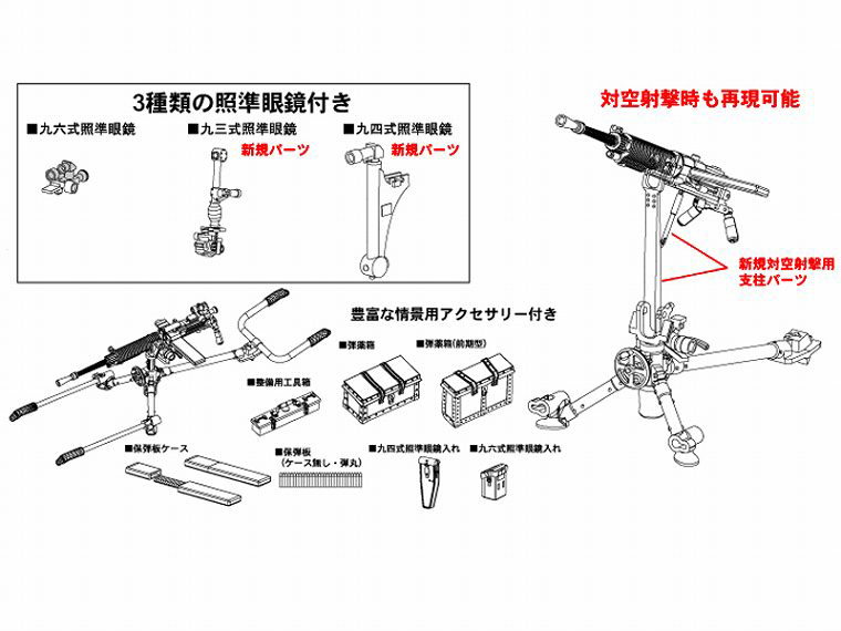 IJA Type 92 Heavy Machine Gun (w/3 Figures) | HLJ.com