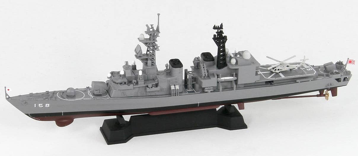 Maritime Self-Defense Force Escort Ship DD-158 Umigiri with Etching ...