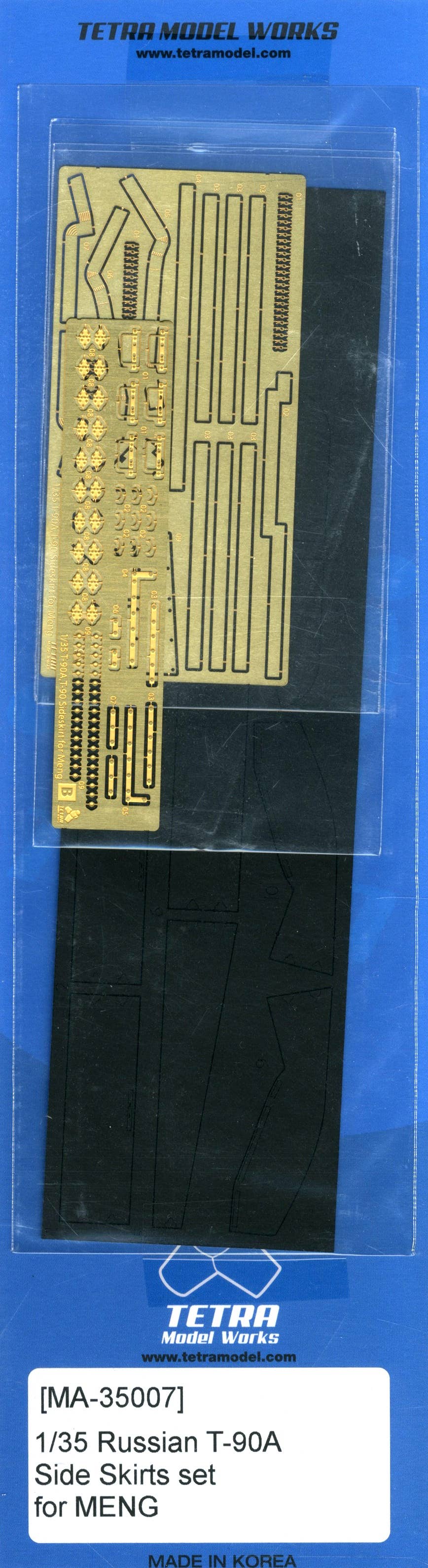 Russian T-90A Side Skirts Set for Meng | HLJ.com