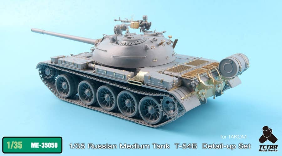 T-54B Russian Medium Tank Late Type Detail-Up Set (for Takom) | HLJ.com