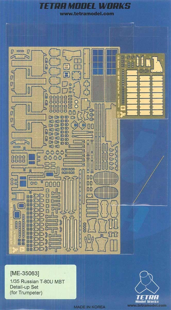 Russian T-80U MBT Detail Up Set (for Trumpeter) | HLJ.com