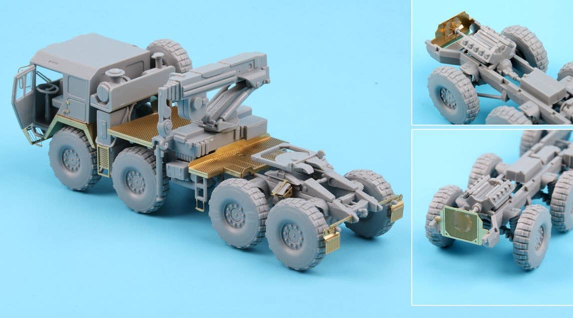 NATO M1001 Tractor with Pershing II Missile Launcher Detail-Up Set (for ...