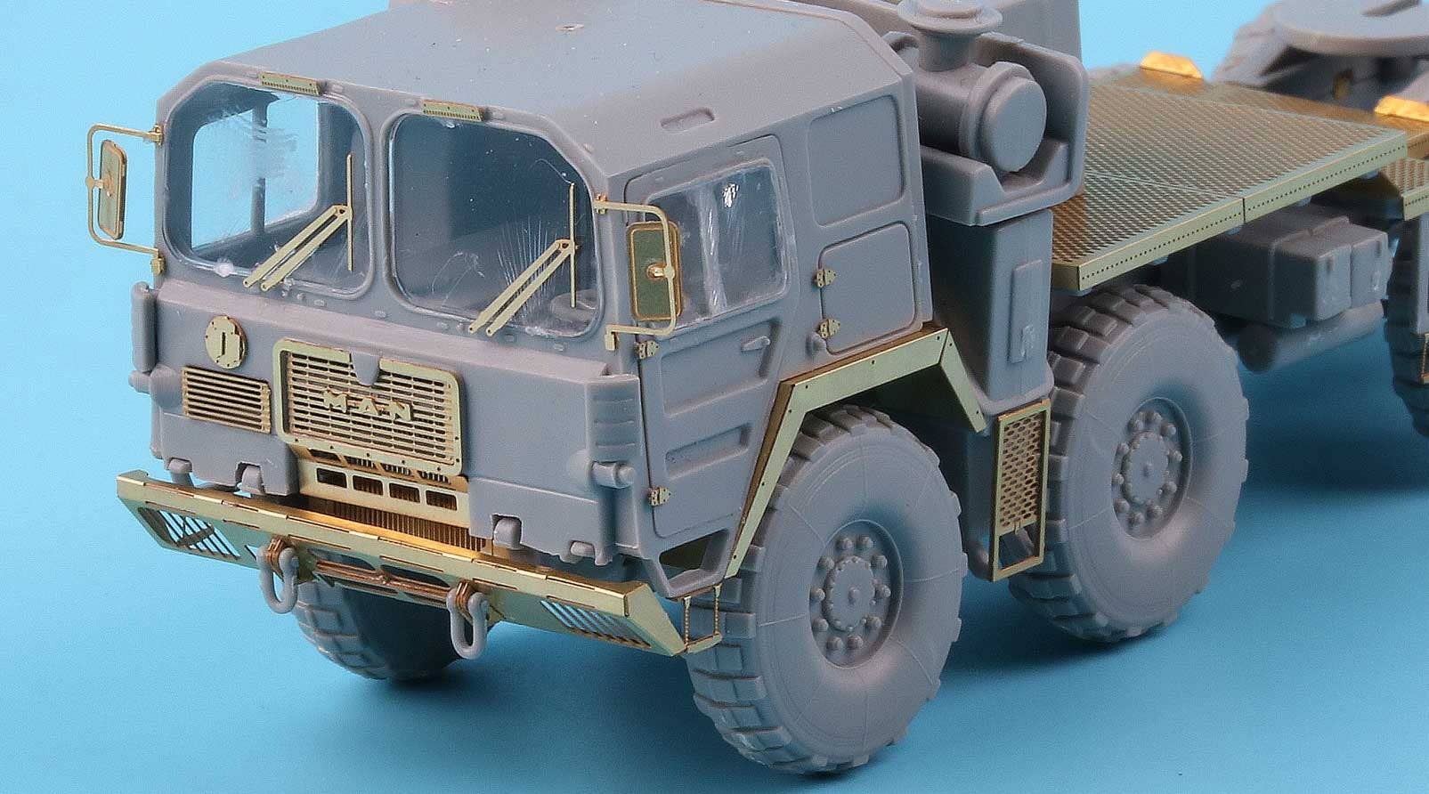 German MAN KAT1 M1014 Truck & M870A1 Semi-Trailer Detail-Up Set (for ...