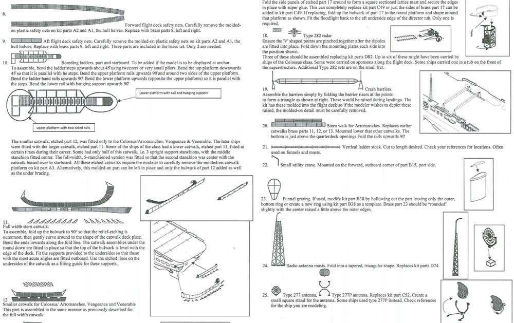 Royal Navy Colossus Class Carriers (for IHP) | HLJ.com
