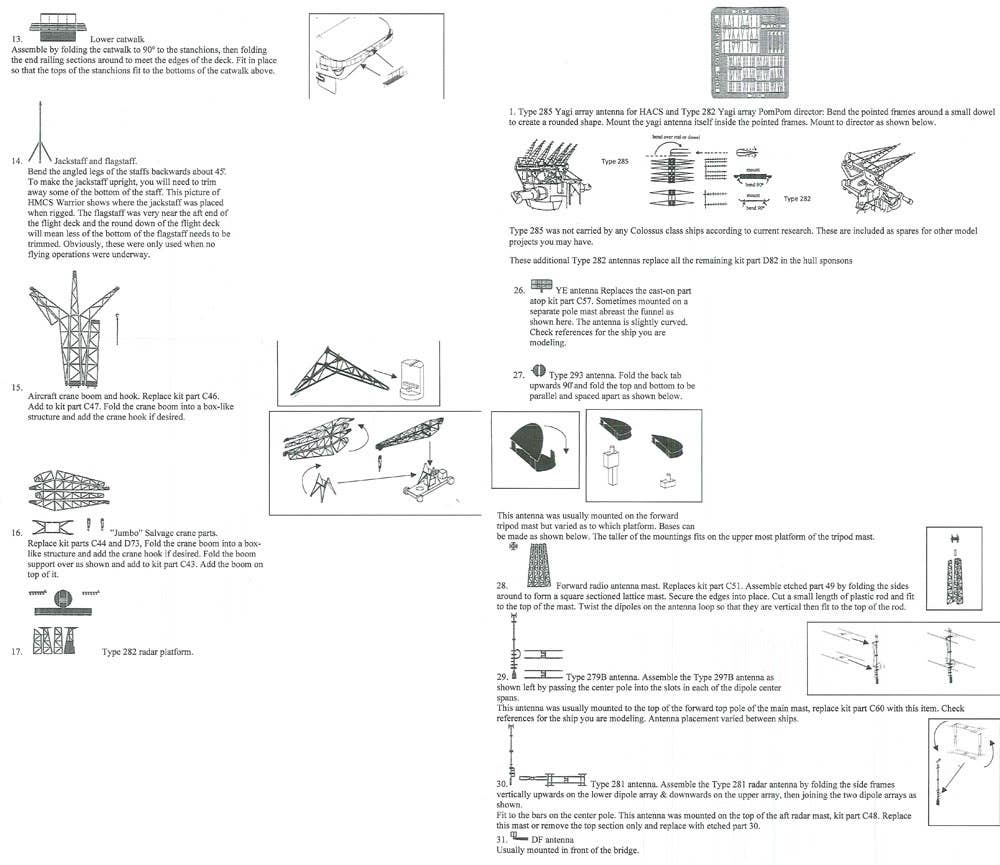 Royal Navy Colossus Class Carriers (for IHP) | HLJ.com