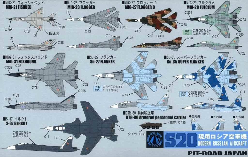 Modern Russian Aircraft Special (with Metal Su-17 & Su-24) | HLJ.com