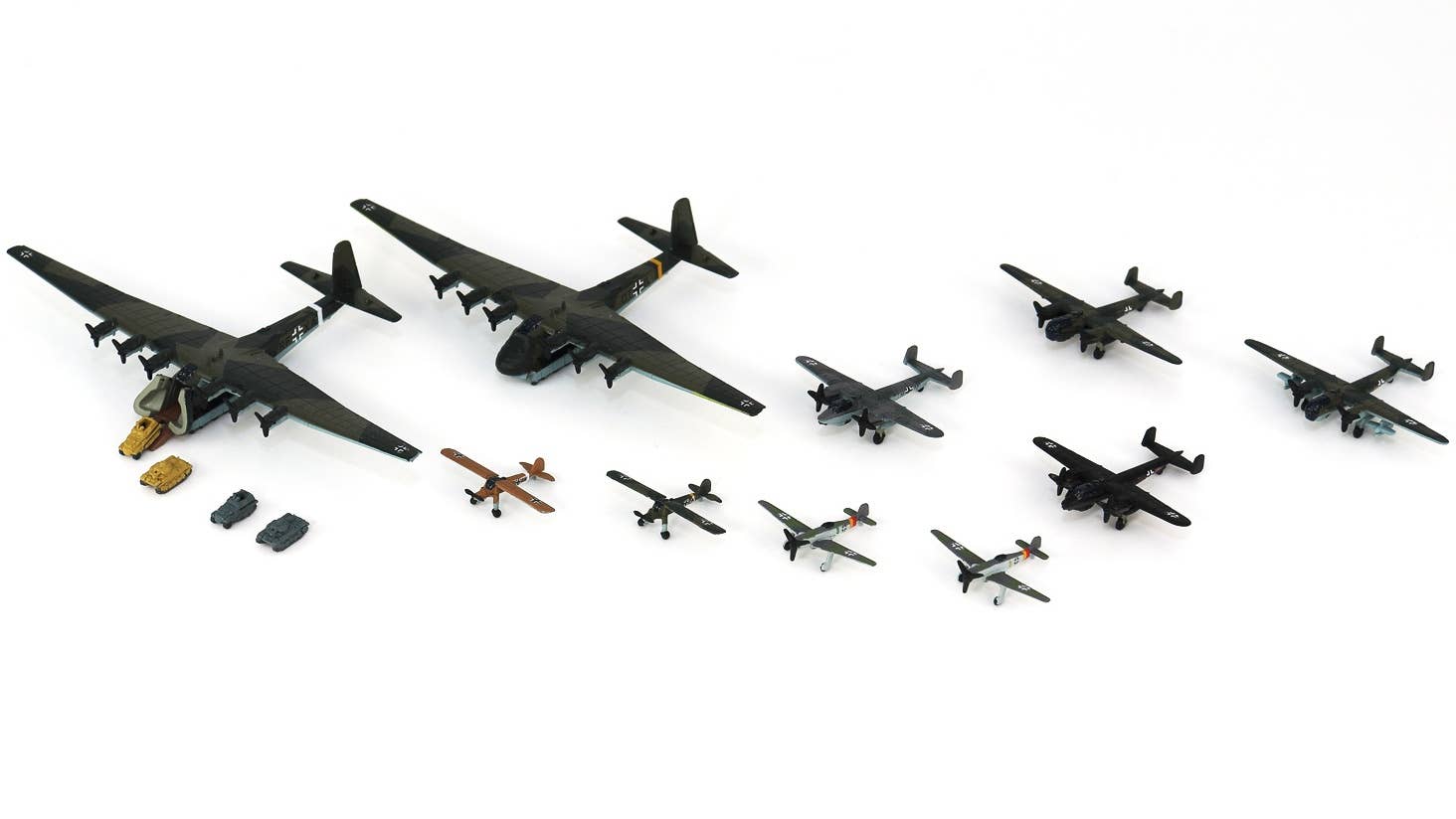 WWII Luftwaffe Aircraft Set 3 | HLJ.com