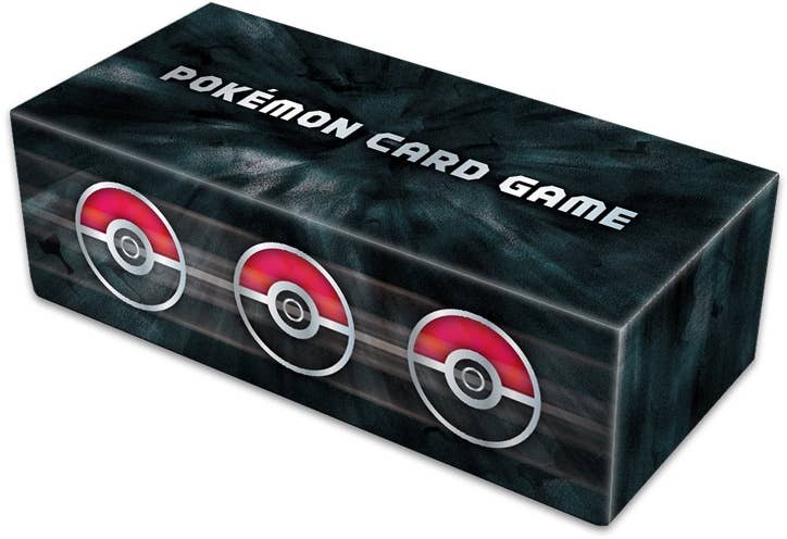 Pokemon Card Game Long Card Box Basic Black | HLJ.com