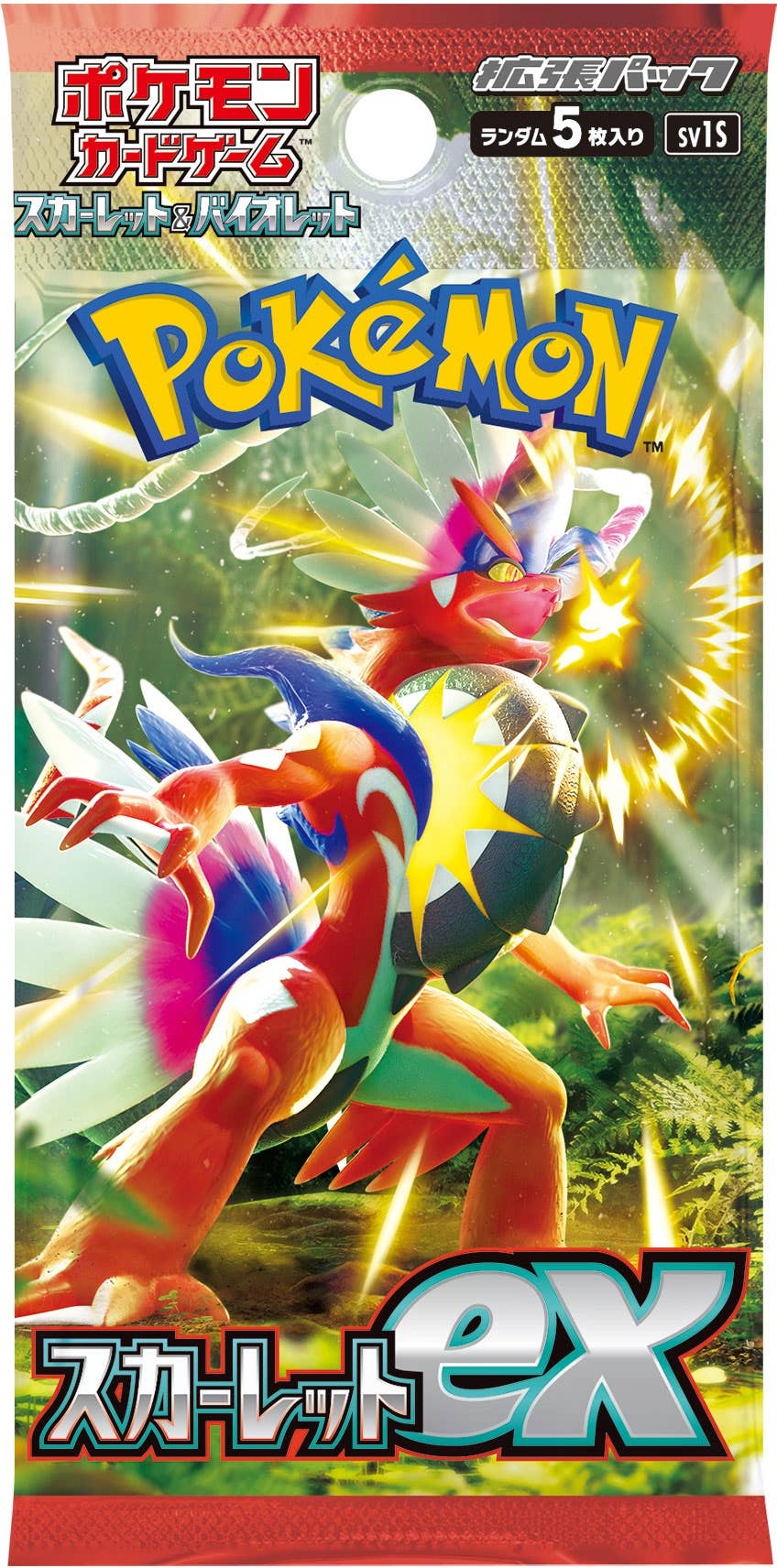 Pokemon Card Game Scarlet And Violet Expansion Pack Scarlet Ex 1box 30pcs