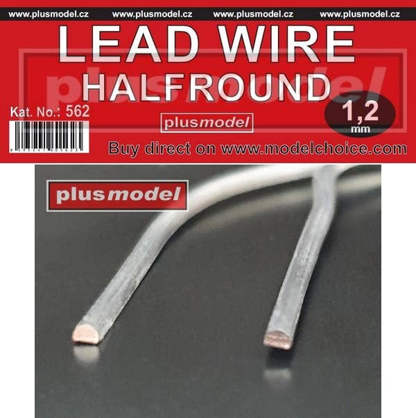 Lead Wire (Half-Round) 1.2 mm In Diameter (Length: 140 mm X 14) | HLJ.com
