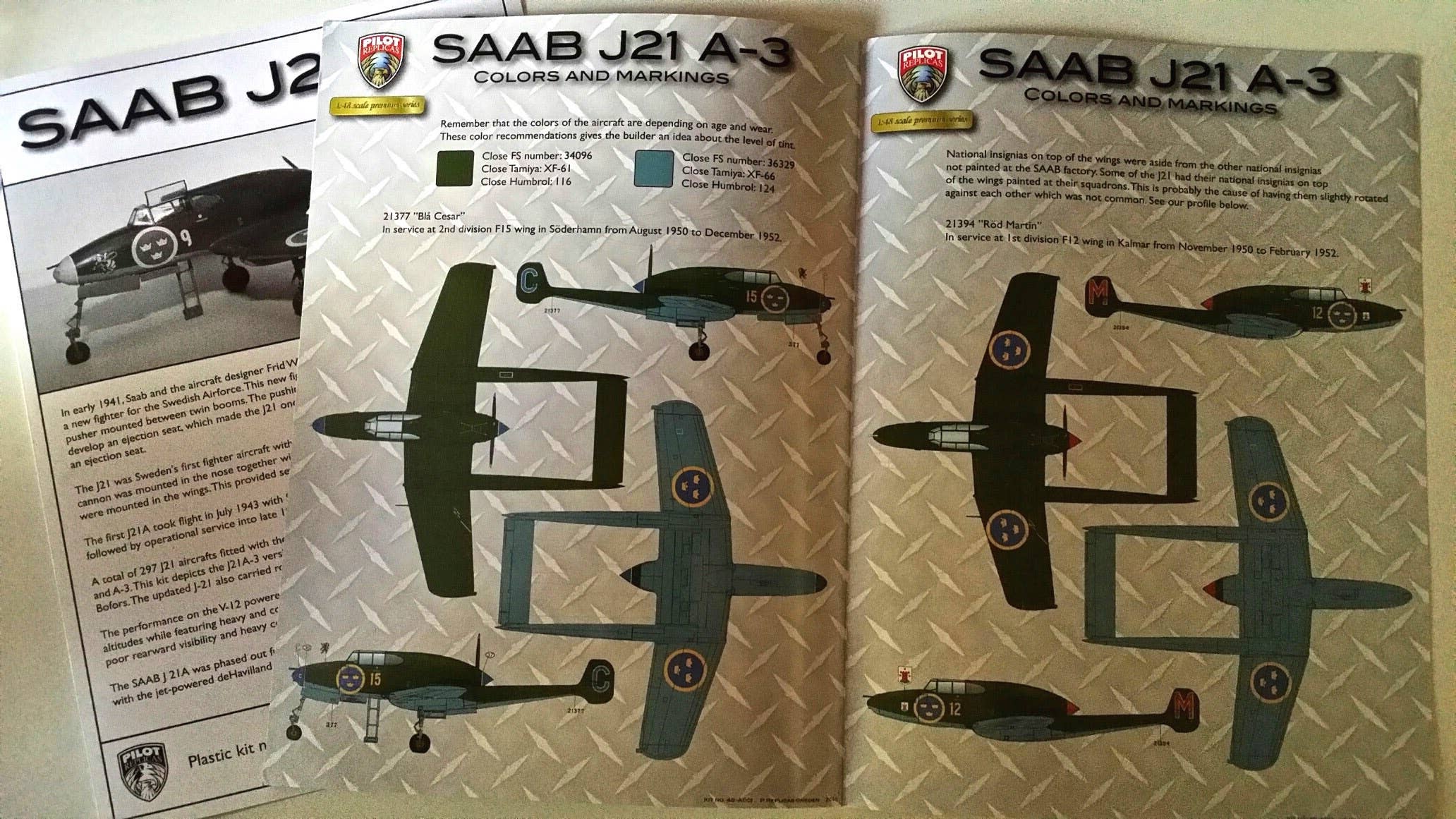 Saab J21A-3 | HLJ.com