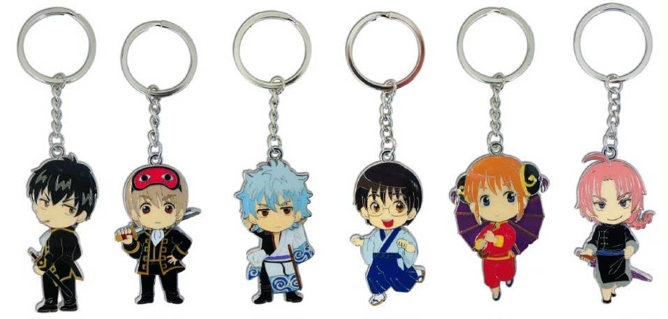 Gintama - Furi Furi Keychain: 1Box (6pcs) | HLJ.com