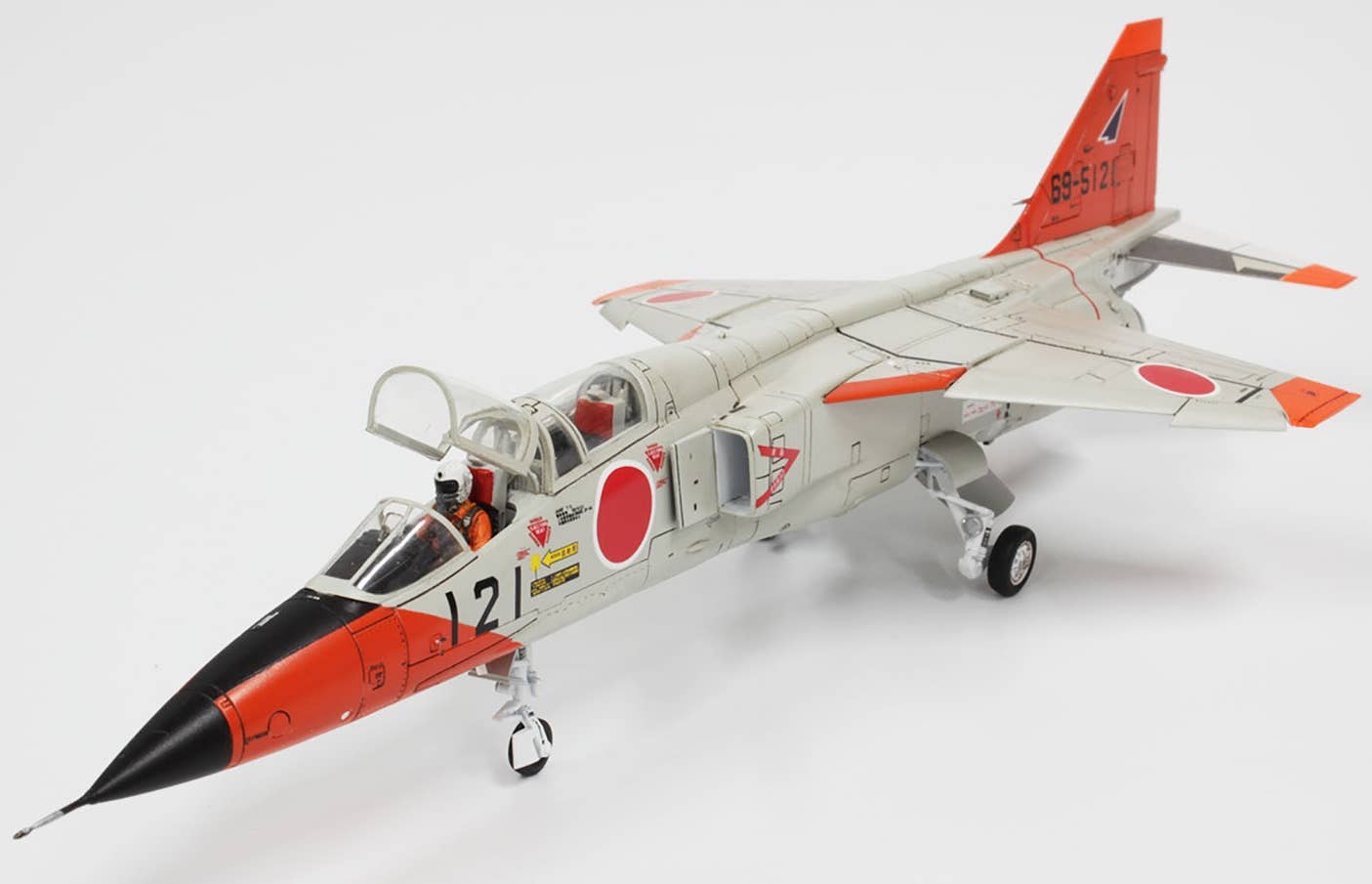 Air Self-Defense Force Training Aircraft T-2 Early Model with Pilot ...