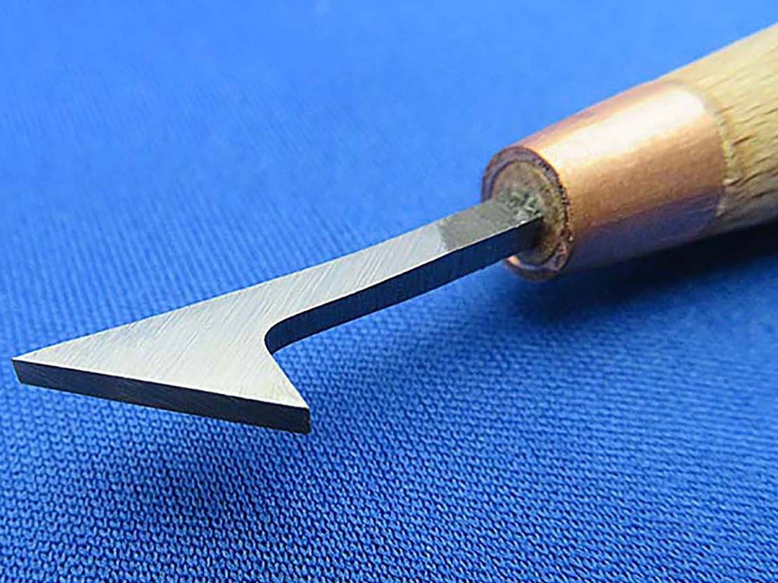 Blacksmith Handmade Hand-carved Chisel Shimakaze Blade Width 1.5mm ...