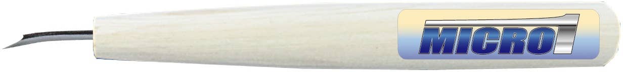 Ultra-Fine Precision Graver Micro 1mm Flat Blade Bent Type | HLJ.com