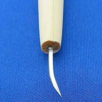 Ultra-Fine Precision Graver Micro 1mm Flat Blade Bent Type | HLJ.com