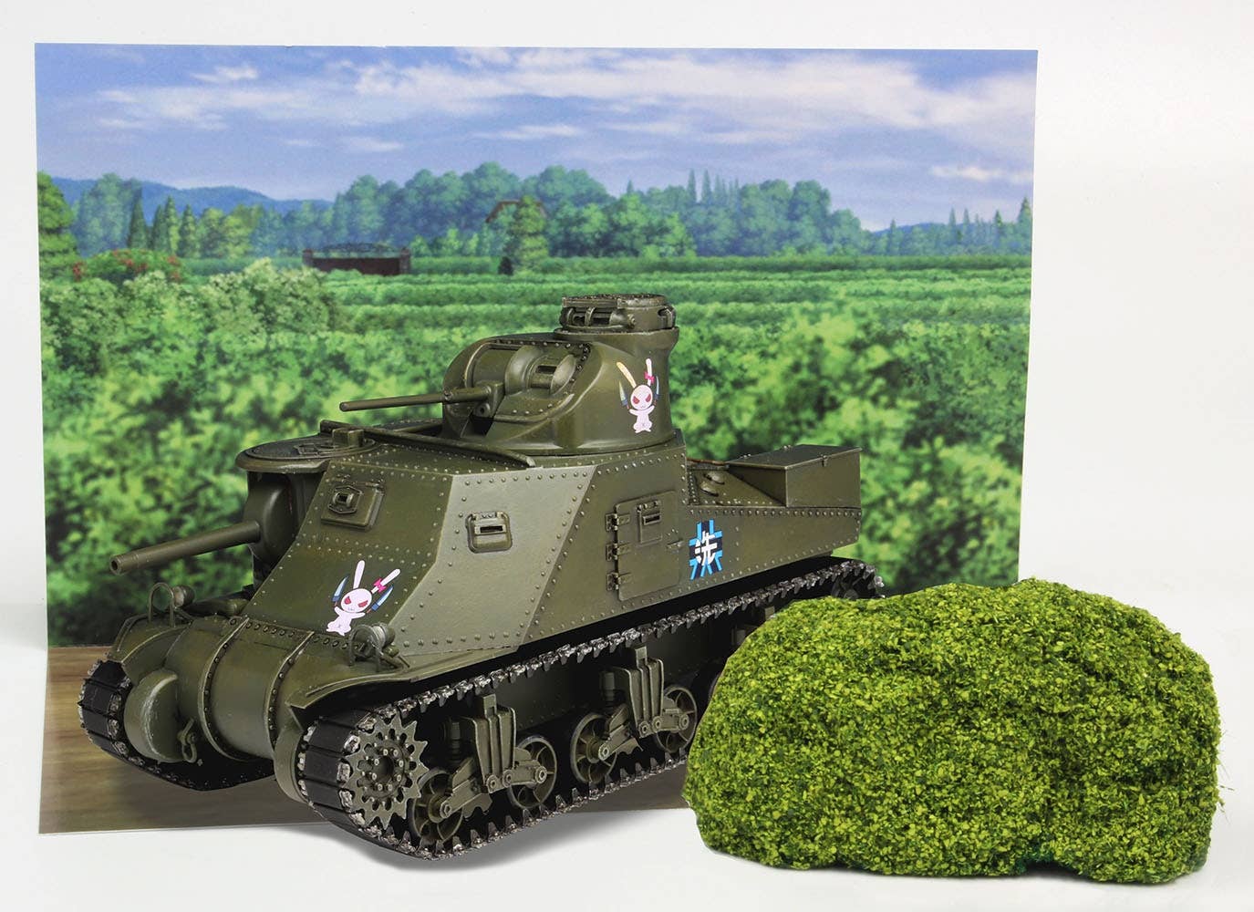 Girls und Panzer das Finale: Tank M3 Lee Rabbit Team (Olive Drab Ver ...