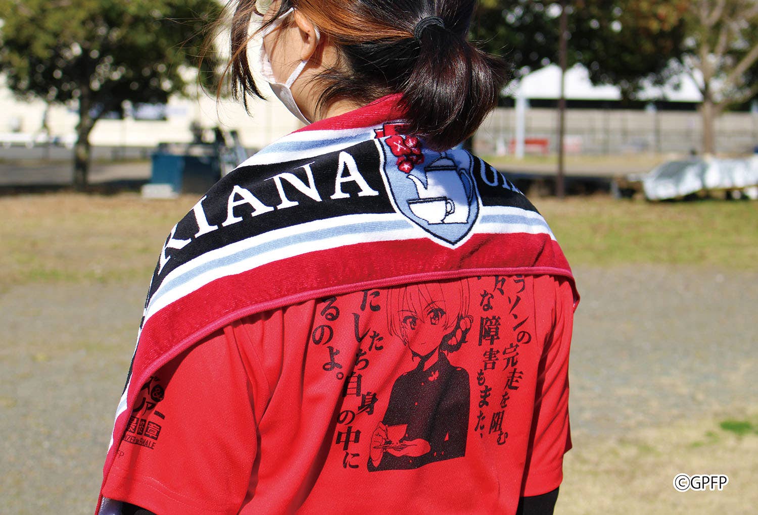 Girls und Panzer Final Chapter Marathon Road Cheer T-shirt St. Gloriana ...