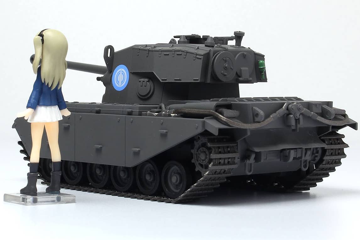 Girls und Panzer Deformed Cruiser Tank A41 Centurion with Painted ...
