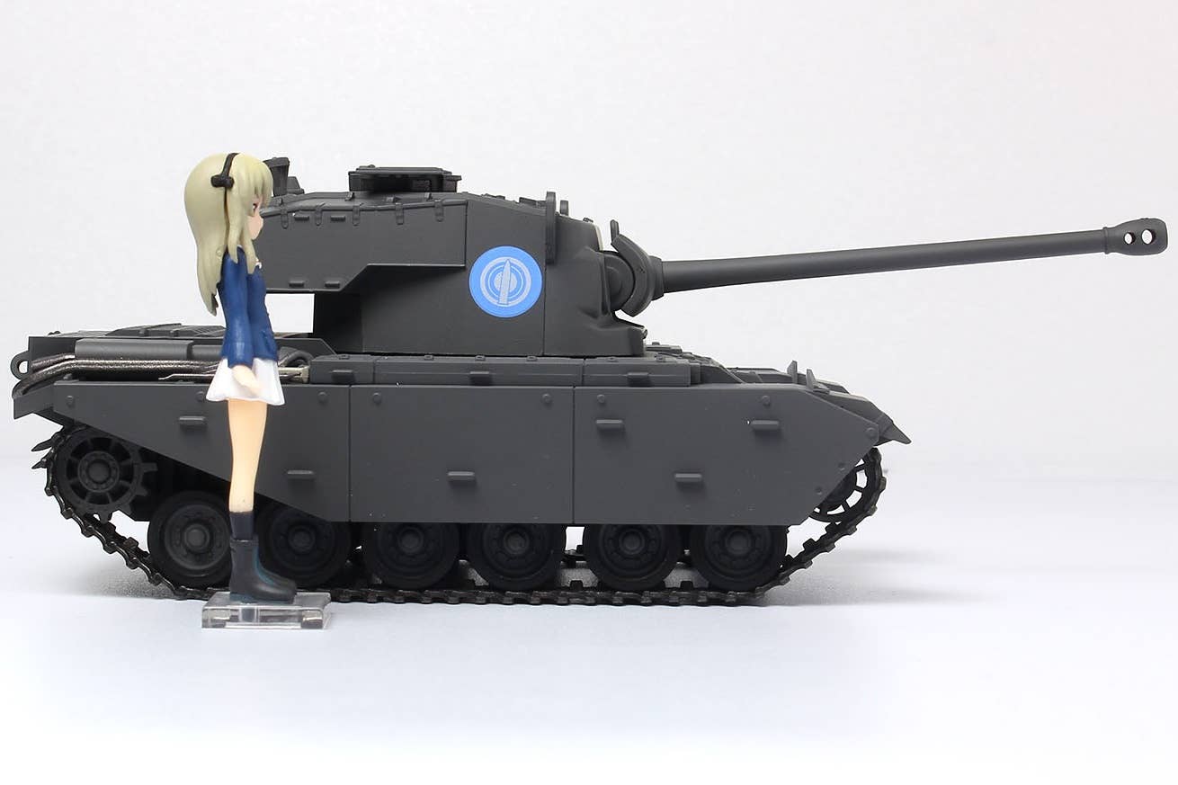 Girls und Panzer Deformed Cruiser Tank A41 Centurion with Painted ...