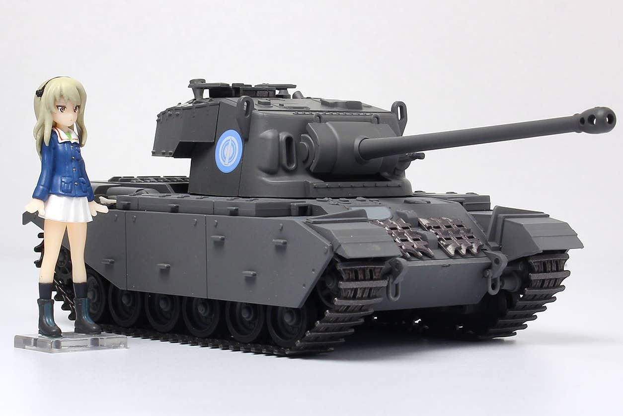 Girls und Panzer Deformed Cruiser Tank A41 Centurion with Painted ...